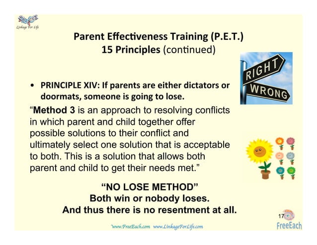 Parent Effectiveness Training | PDF