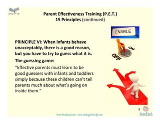 Parent Effectiveness Training | PDF