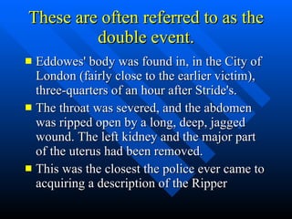 Jack the ripper | PPT
