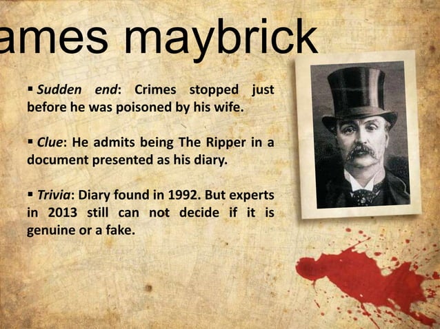 Jack The Ripper | PPTX