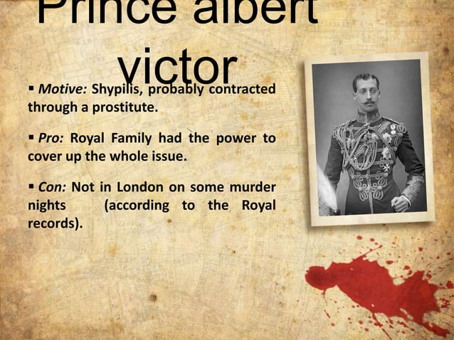 Jack The Ripper | PPTX