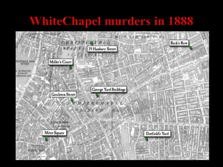 Jack The Ripper Victims Map