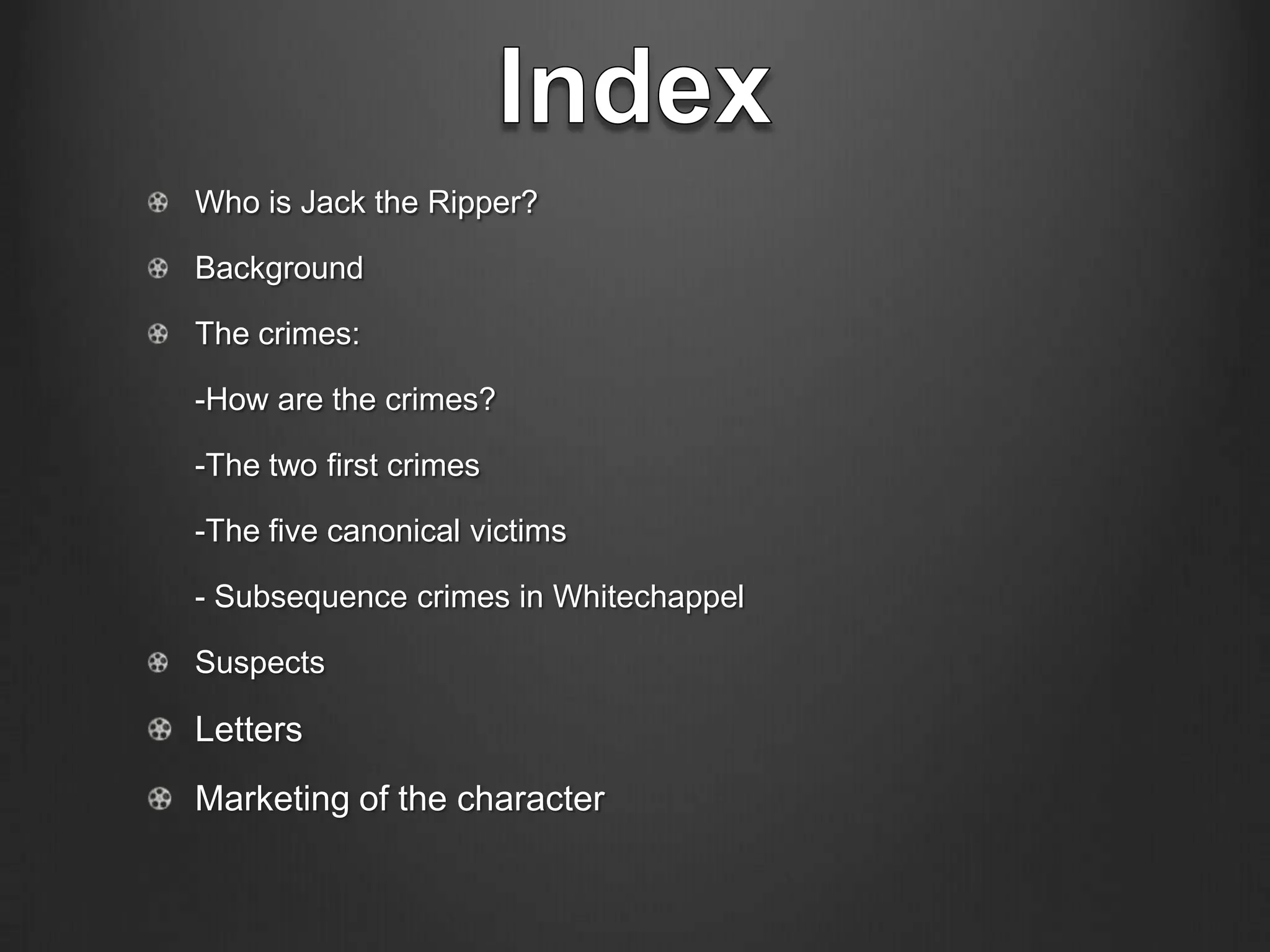 Jack the ripper | PPT