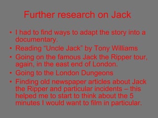 Jack the ripper documentary | PPT