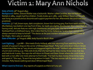 Jack the ripper project | PPTX