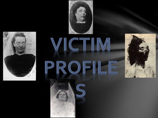 Jack the ripper project | PPTX