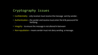 cryptography | PPTX