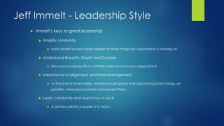 Jack welch and jeff immelt | PPT