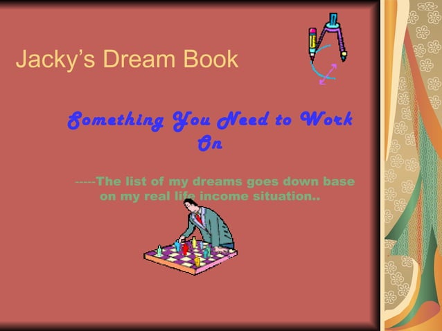 Jacky’s dream book | PPT