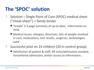 Mobilizing Knowledge to Improve Health and Social Care - Approaches and ...