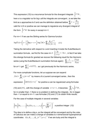 some thoughts on divergent series | PDF