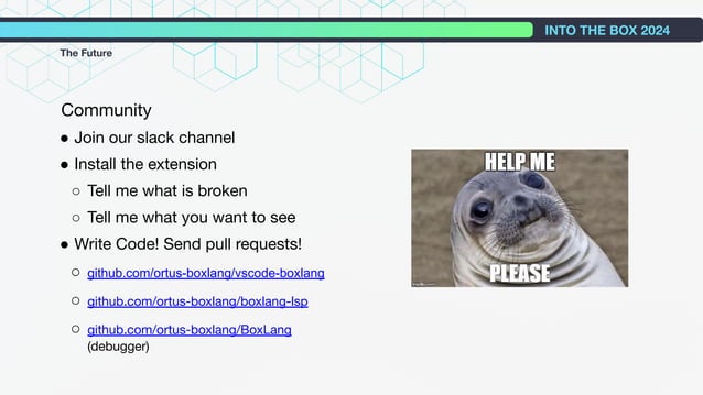 BoxLang Developer Tooling: VSCode Extension and Debugger | PPT
