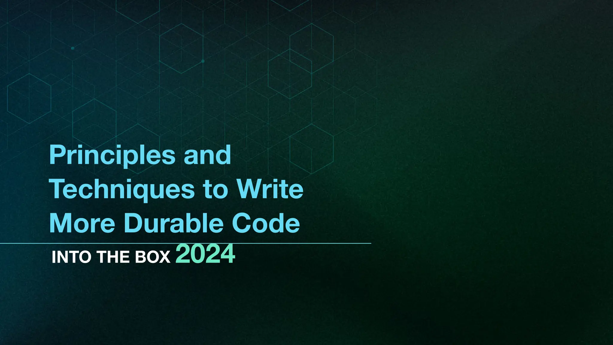 Write More Durable Code: Principles and Techniques | PDF | Web Development | Internet