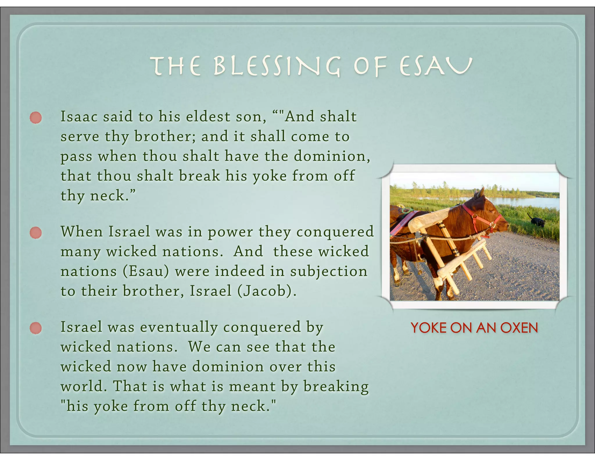 Jacob and Esau: a Tale of 2 Brothers | PDF