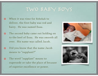 Jacob and Esau: a Tale of 2 Brothers | PDF