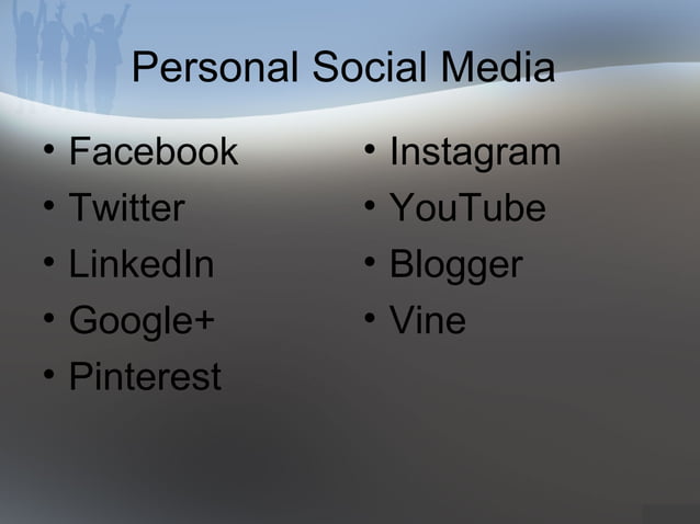 Jacob dickey social media | PPT | Business | Business and Finance
