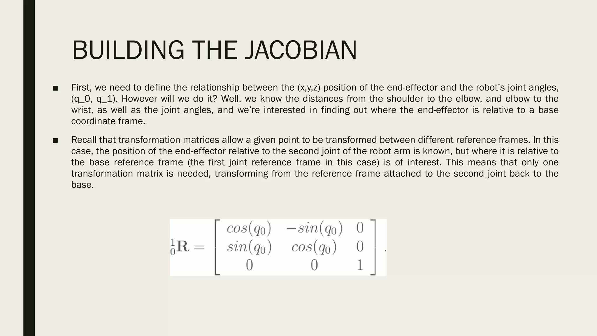 Jacobian inverse manipulator | PDF