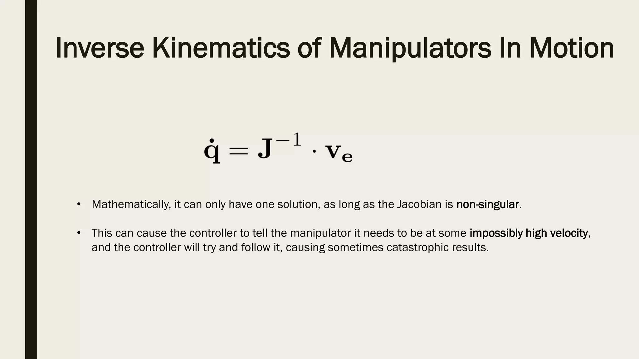 Jacobian inverse manipulator | PDF