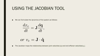Jacobian inverse manipulator | PDF
