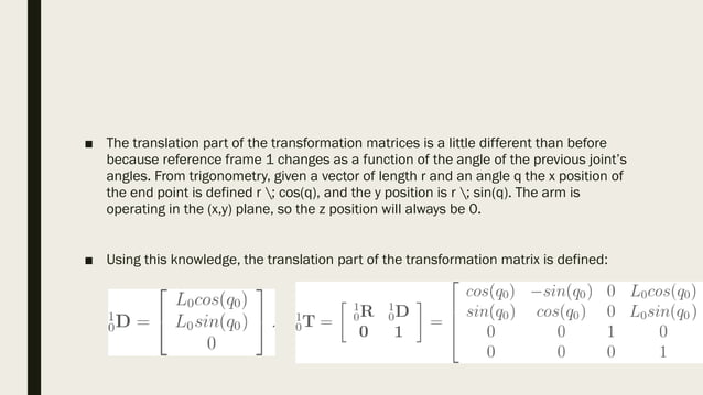 Jacobian inverse manipulator | PDF
