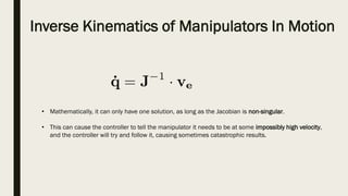 Jacobian inverse manipulator | PDF