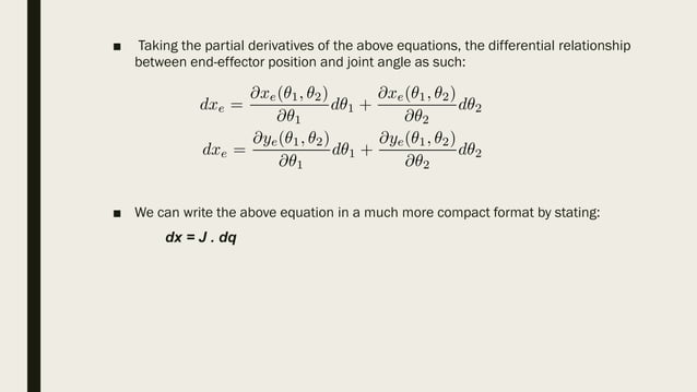 Jacobian inverse manipulator | PDF