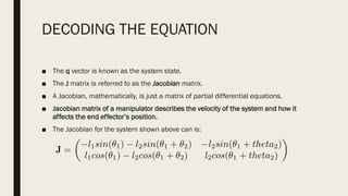 Jacobian inverse manipulator | PDF
