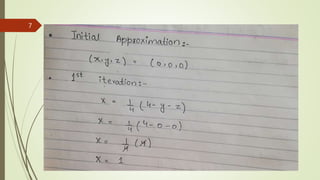 Jacobi iteration ppt for subject of computational engineering.pptx