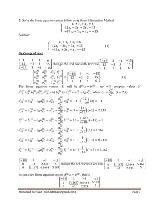 Jacobi method and lagrange interpolation | PDF