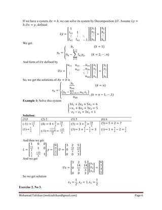 Jacobi method and lagrange interpolation | PDF