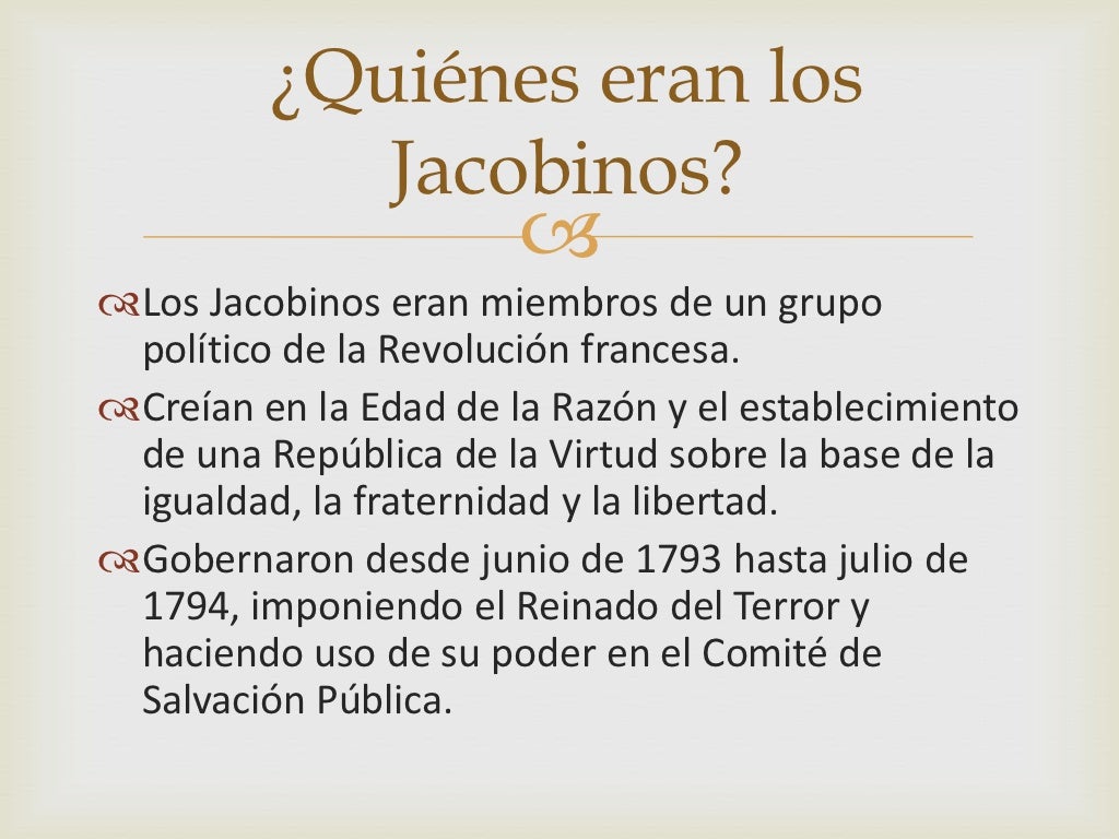 Jacobinos