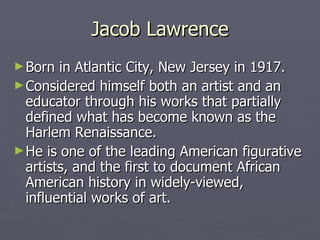 Jacob Lawrence | PPT