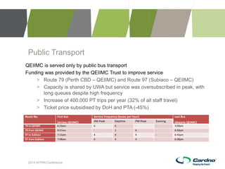 Jacob Martin QEII medical centre case study | PPTX