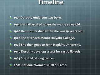 Dorothy Anderson | PPTX