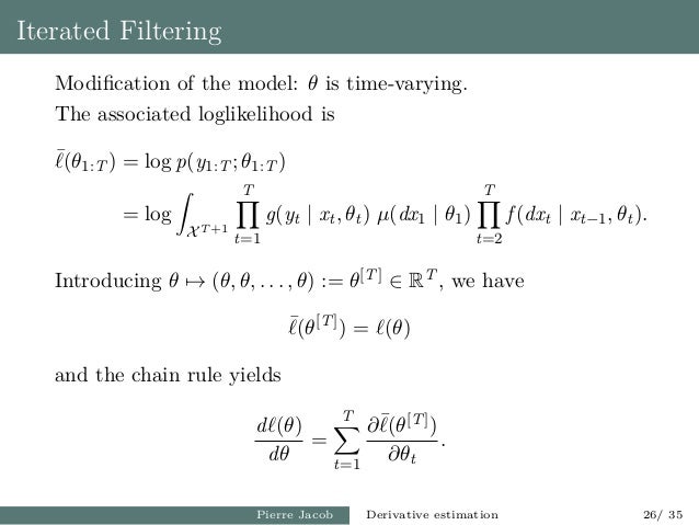 Estimation of the score vector and observed information matrix in int…