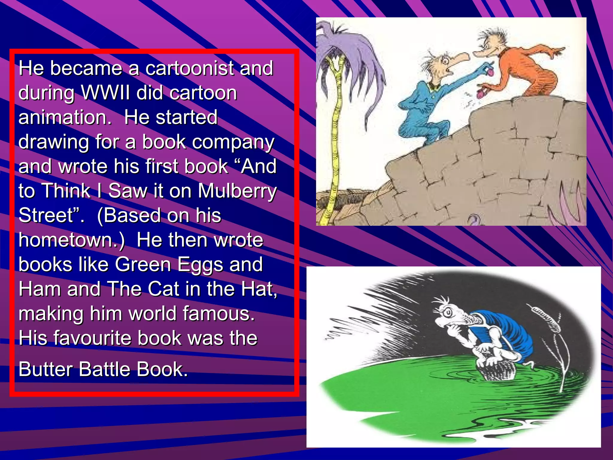 Jacob's Dr Seuss Slide Show | PPT