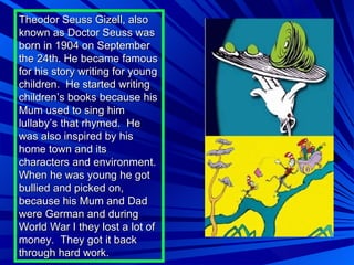 Jacob's Dr Seuss Slide Show | PPT
