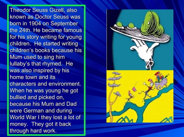 Jacob's Dr Seuss Slide Show | PPT