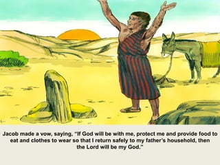 Jacob's Ladder — God Speaks to Jacob in a Dream | PPTX
