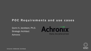 PoC Requirements and Use Cases | PDF | Computer Networking | Computing