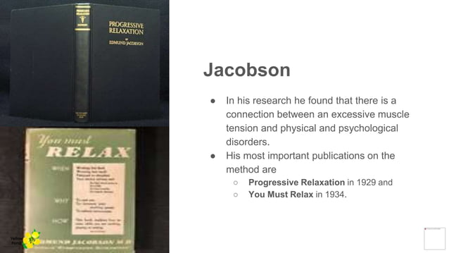 Jacobson's Progressive Muscle Relaxation Technique.pptx | Physical ...