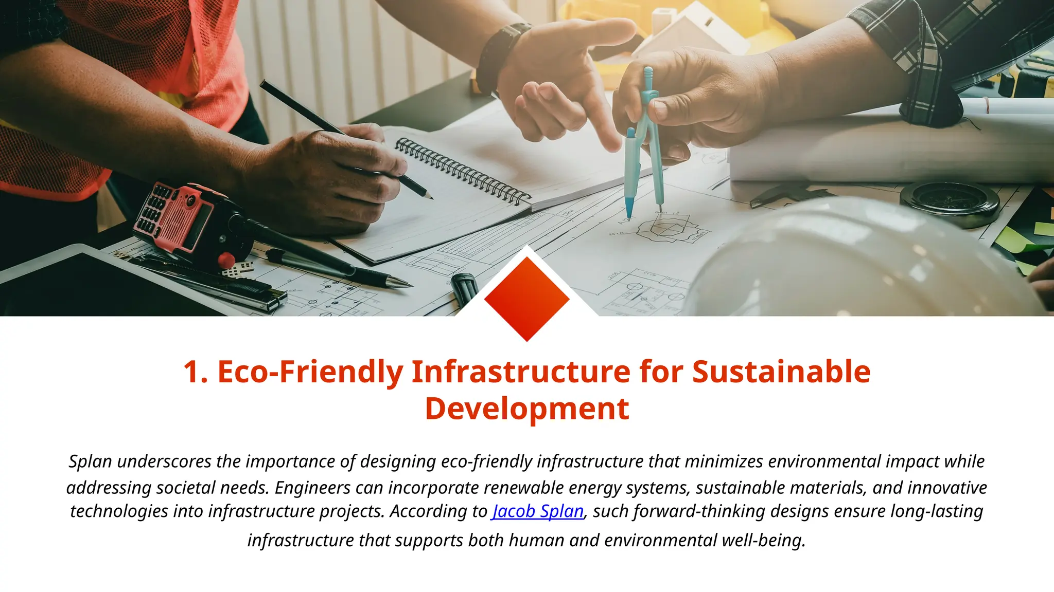 Jacob Splan Engineering Solutions to Achieve Sustainability Goals | PPTX