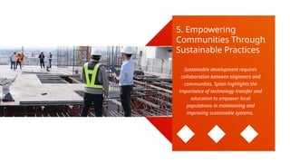 Jacob Splan Engineering Solutions to Achieve Sustainability Goals | PPTX