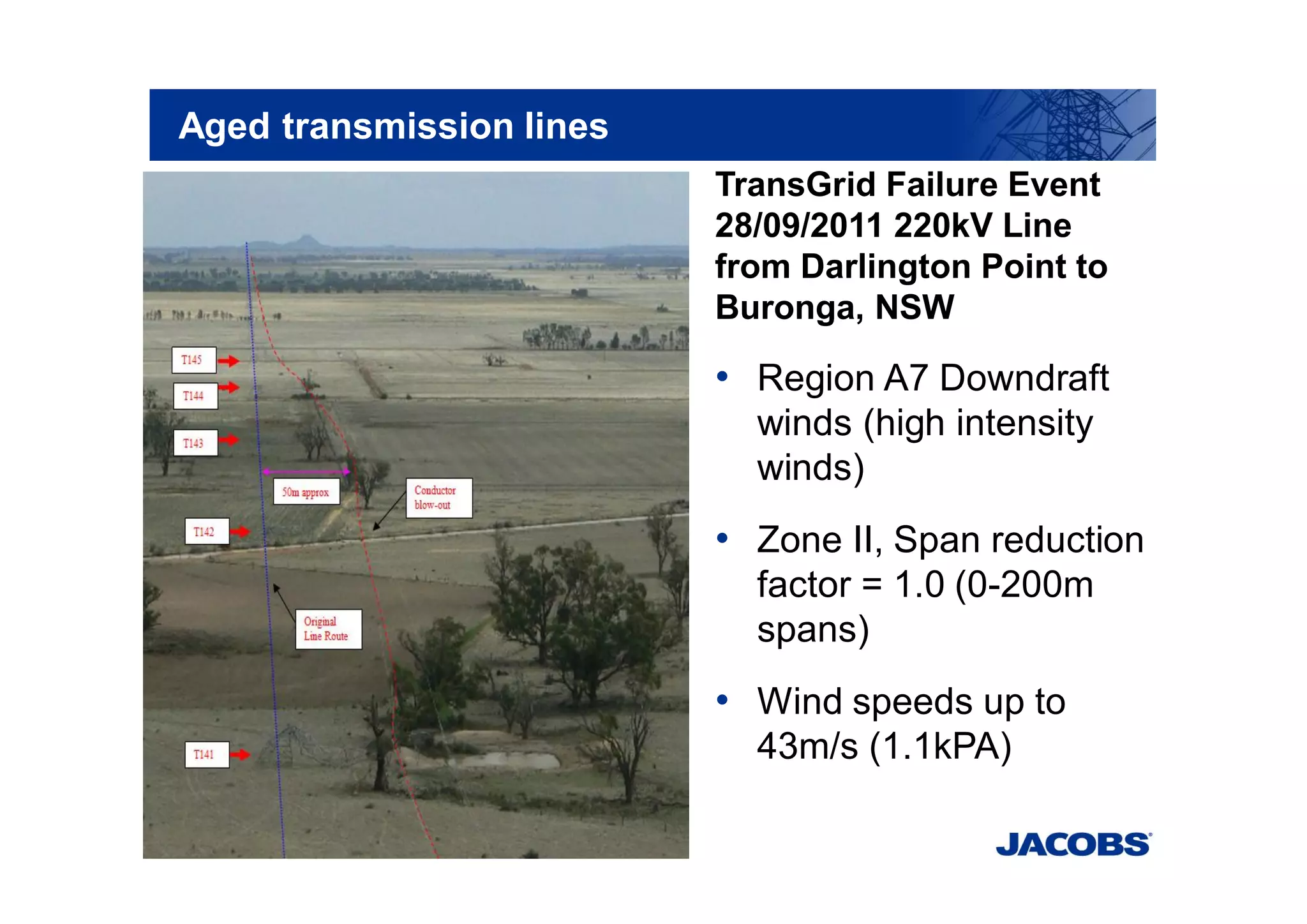 Jacobs Recent changes to transmission line design standards and the ...