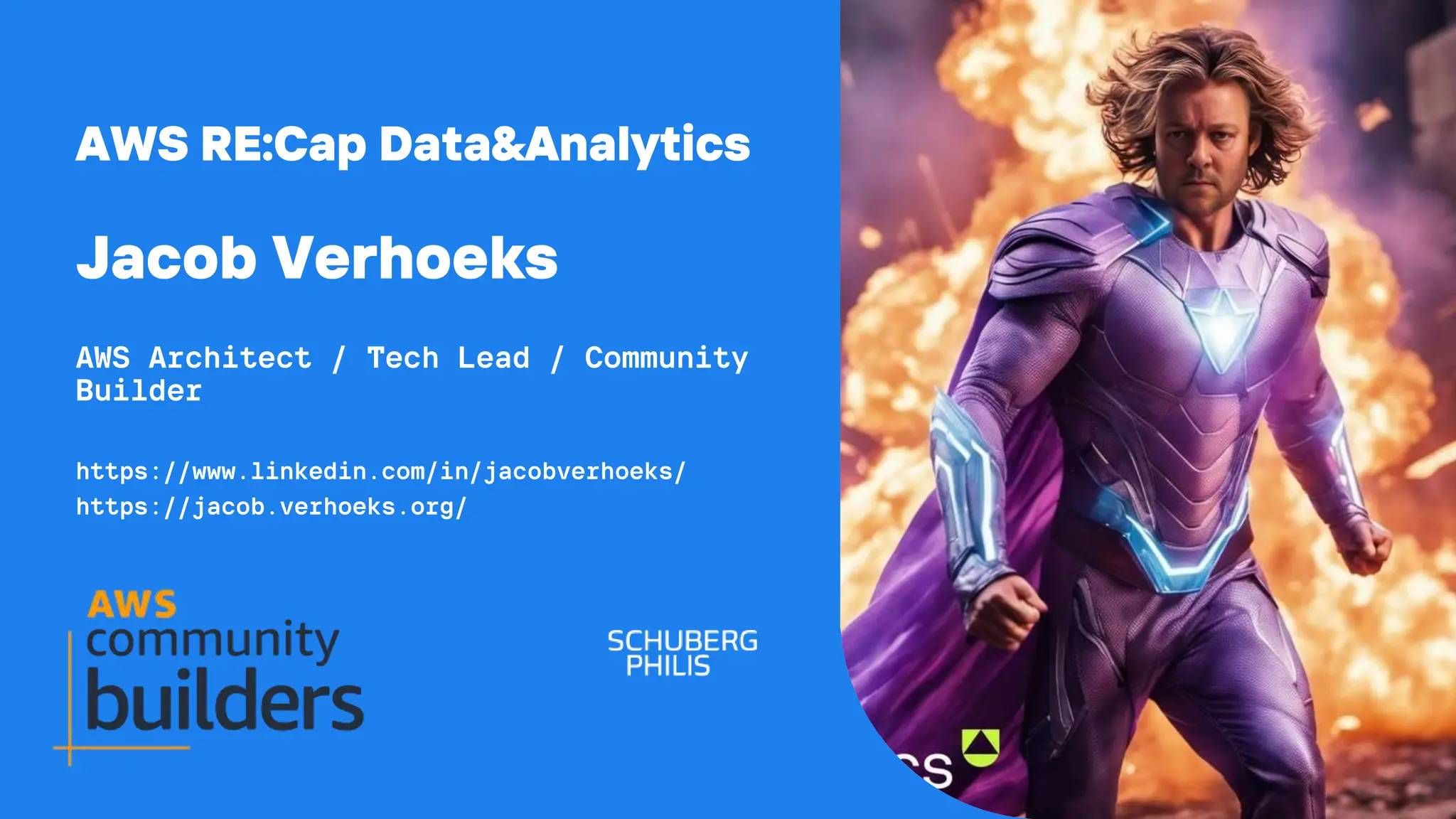 AWS Re:cap Data by Jacob Verhoeks | PPTX