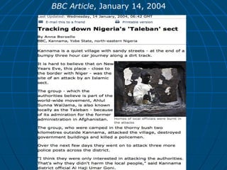 Jacob Zenn, JTF panel on Boko Haram, June 19 | PPT