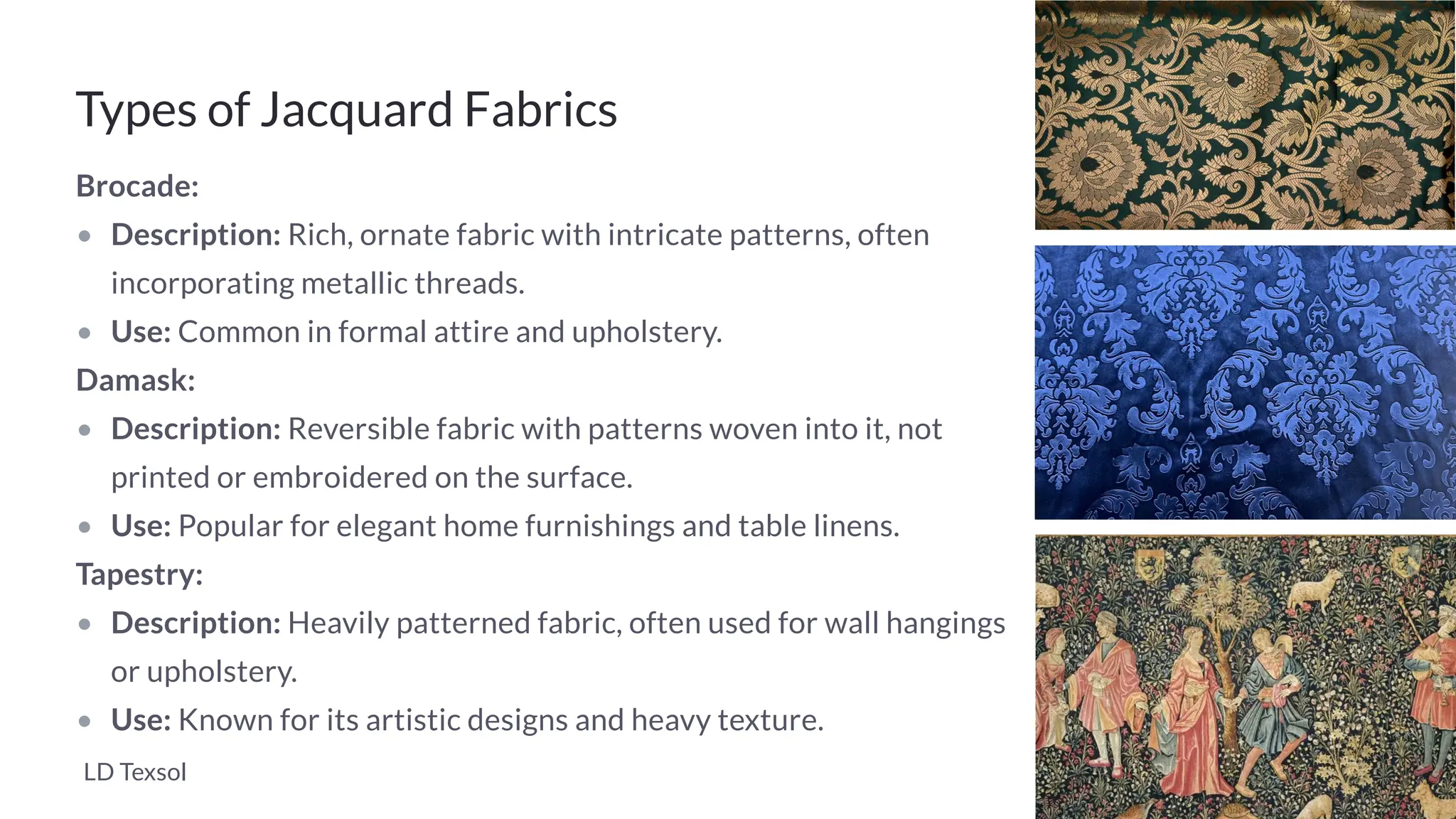 Jacquard Fabric Explained: Origins, Characteristics, and Uses | PDF