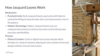 Jacquard Fabric Explained: Origins, Characteristics, and Uses | PDF