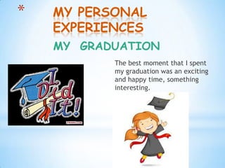 Personal Experiences | PPTX