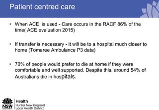 Improving hospital avoidance for aged care residents, | PDF